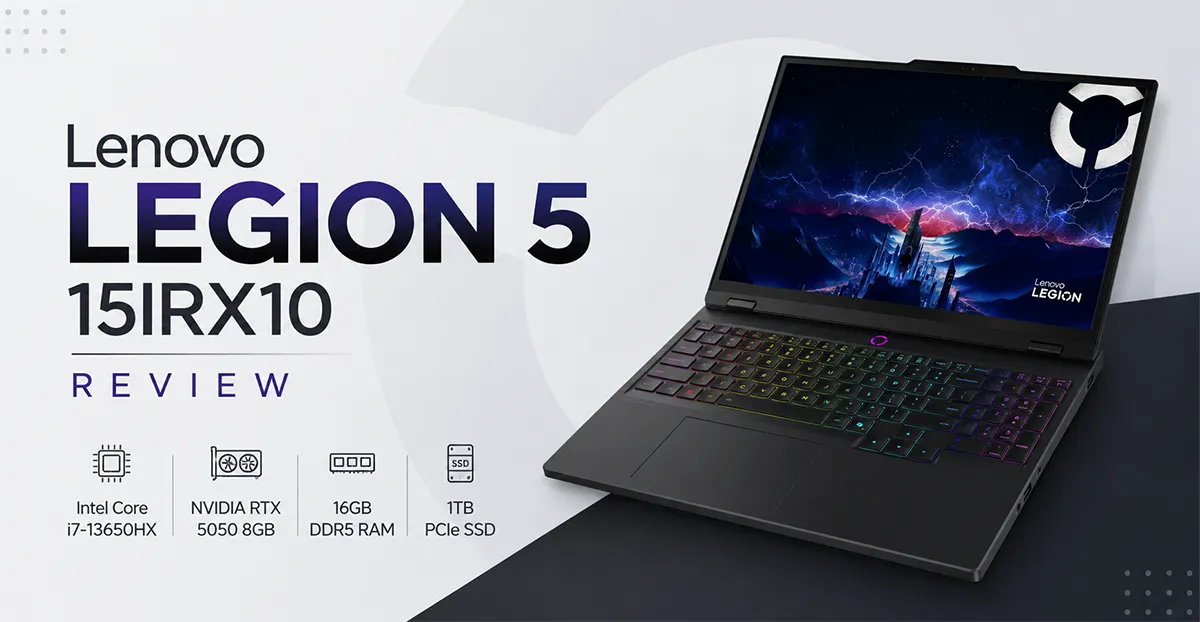Lenovo Legion 5 15IRX10 Gaming Laptop Review